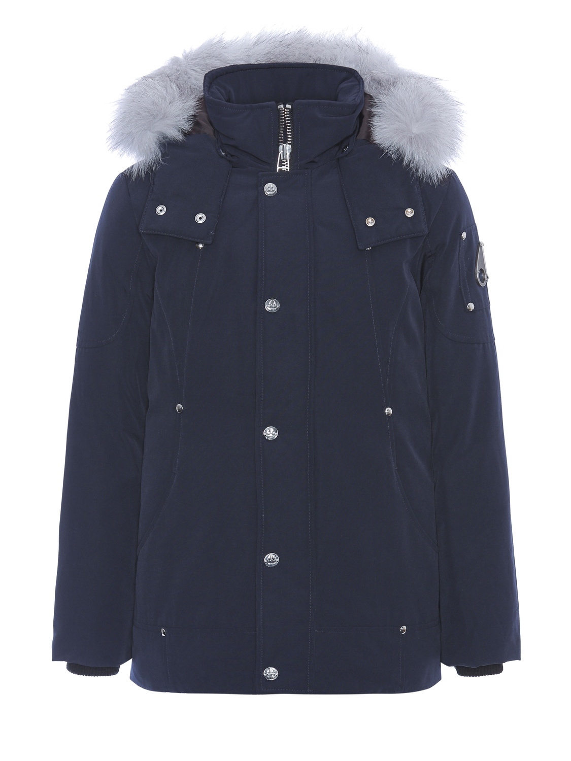 Moose Knuckles Kids Parka For Unisex In Blue | ModeSens