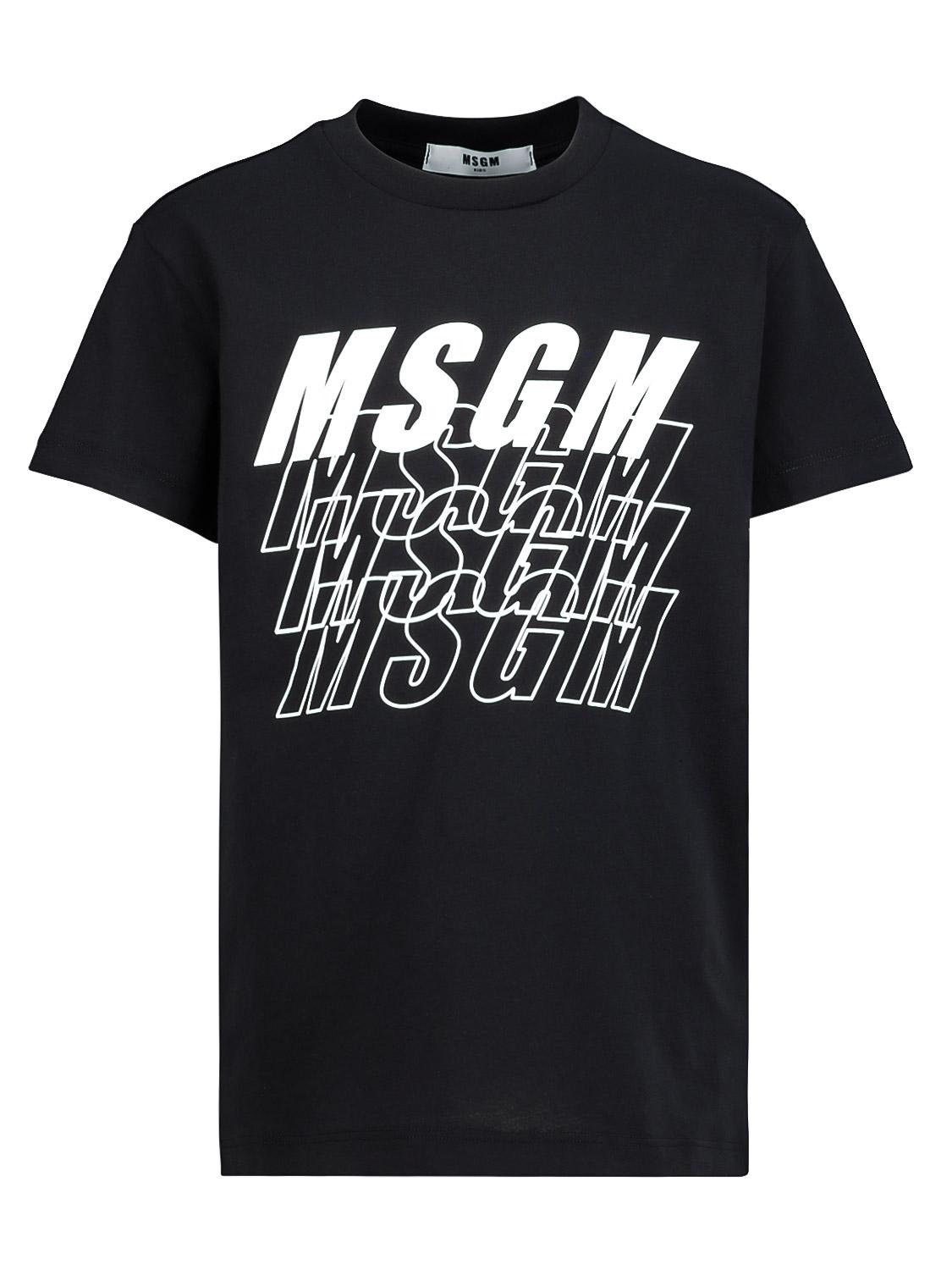 MSGM t-shirt black | NICKIS.com
