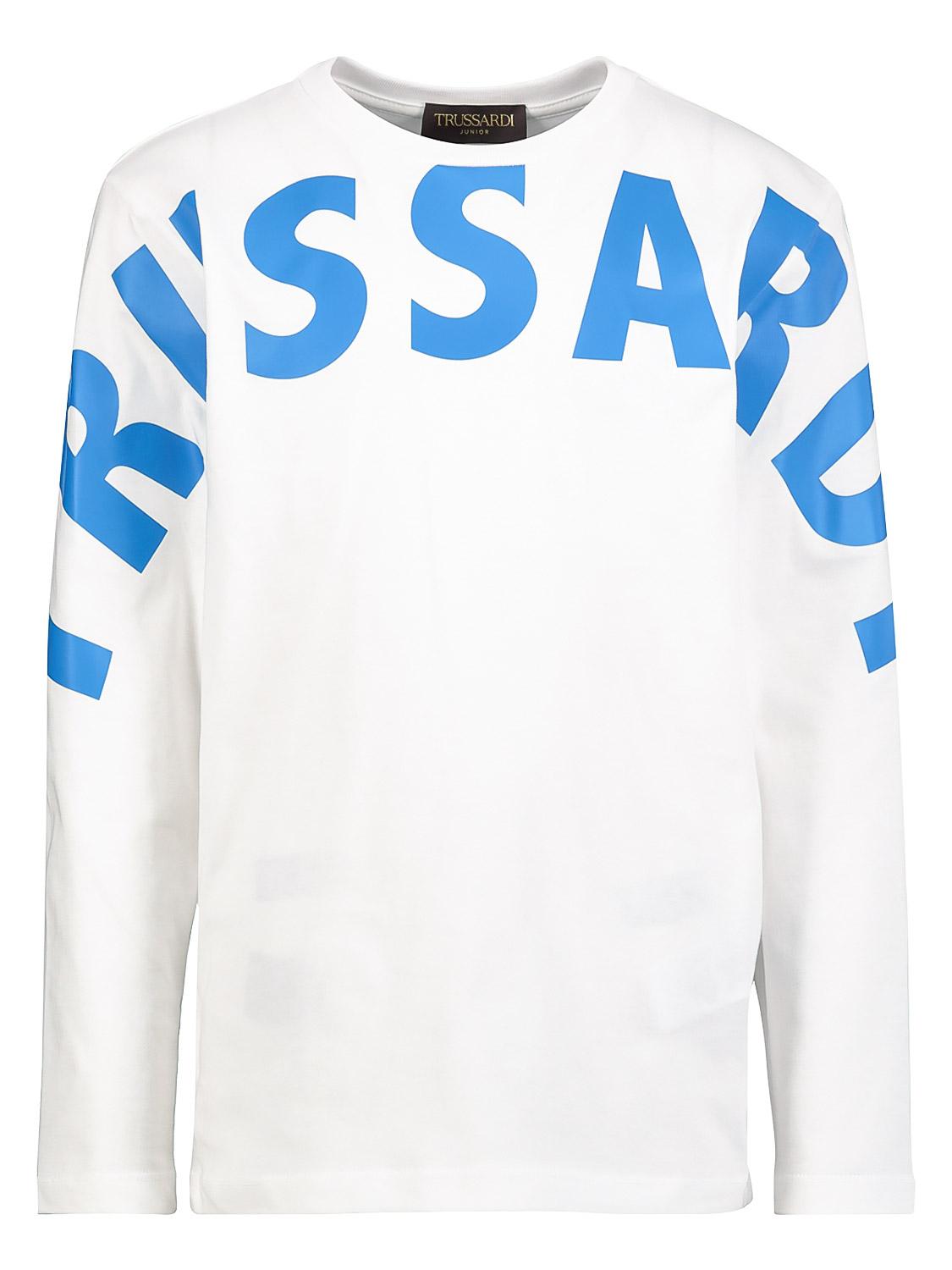 TRUSSARDI long-sleeve white for boys | NICKIS.com