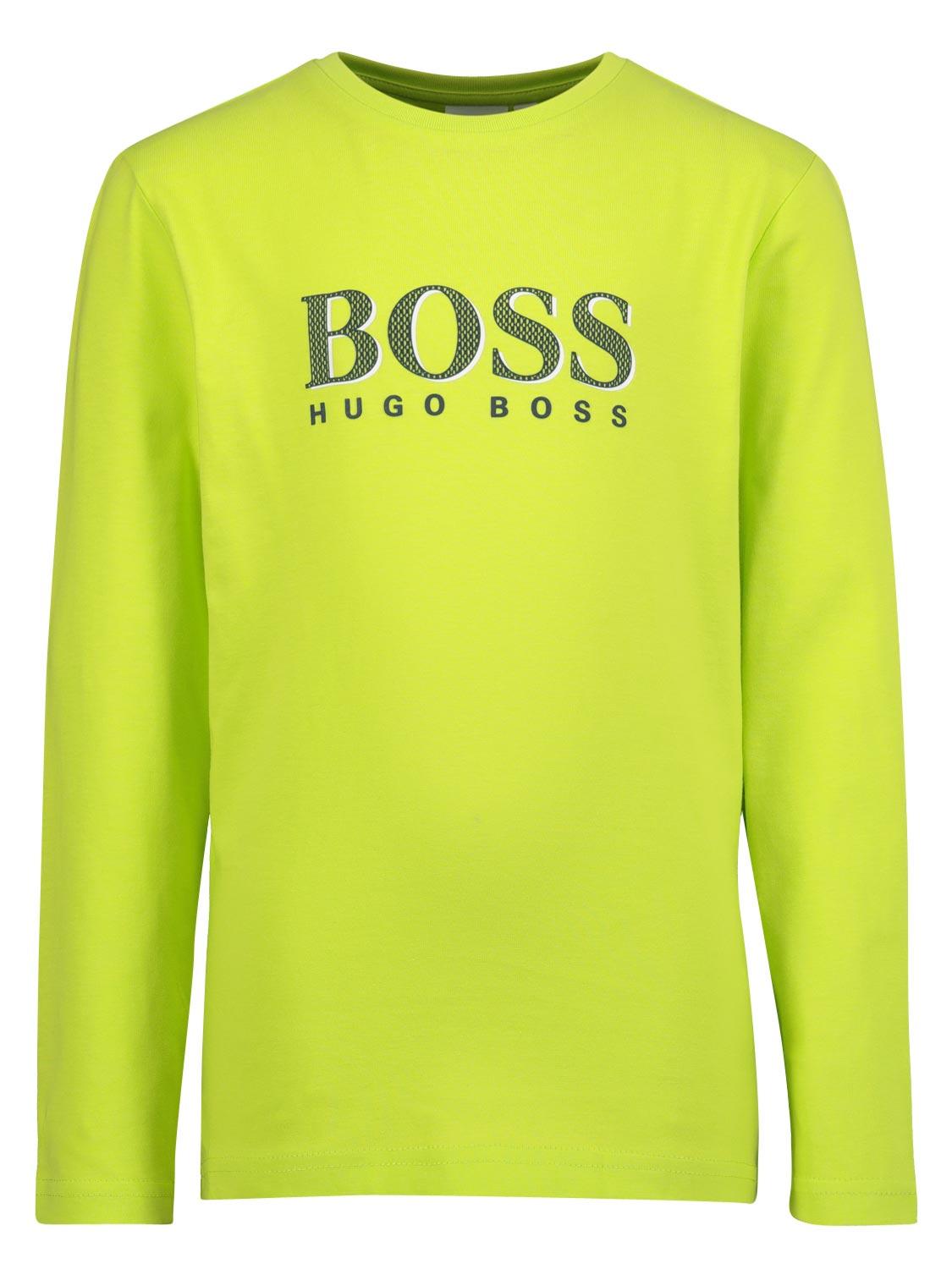 BOSS long-sleeve yellow for boys | NICKIS.com