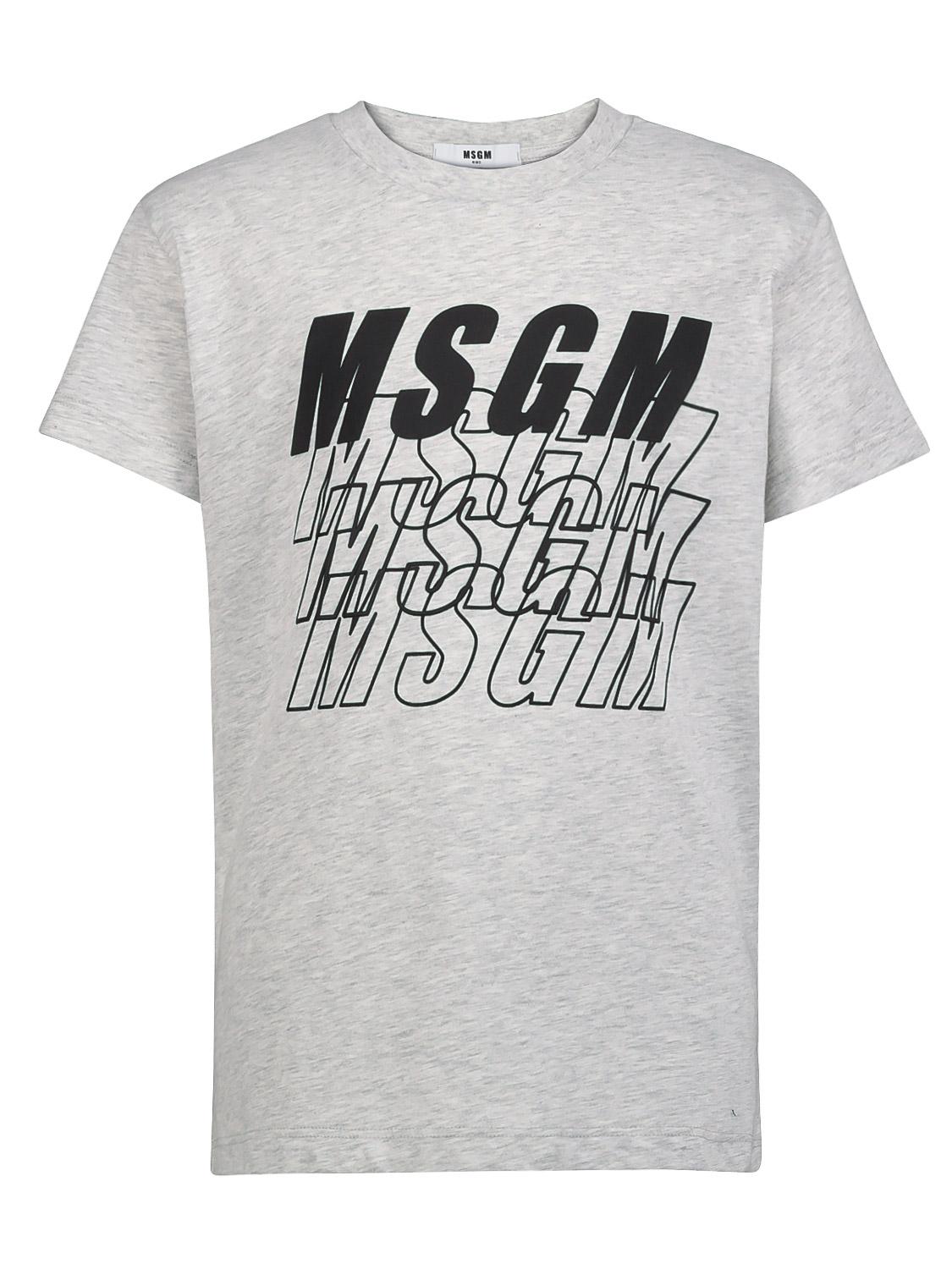 MSGM t-shirt grey | NICKIS.com