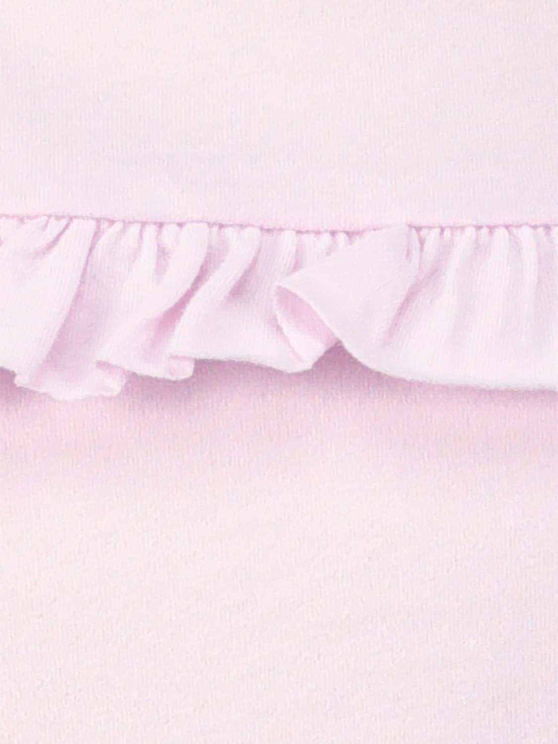 AO76 top c-neck ruffle Purple for girls | NICKIS.com