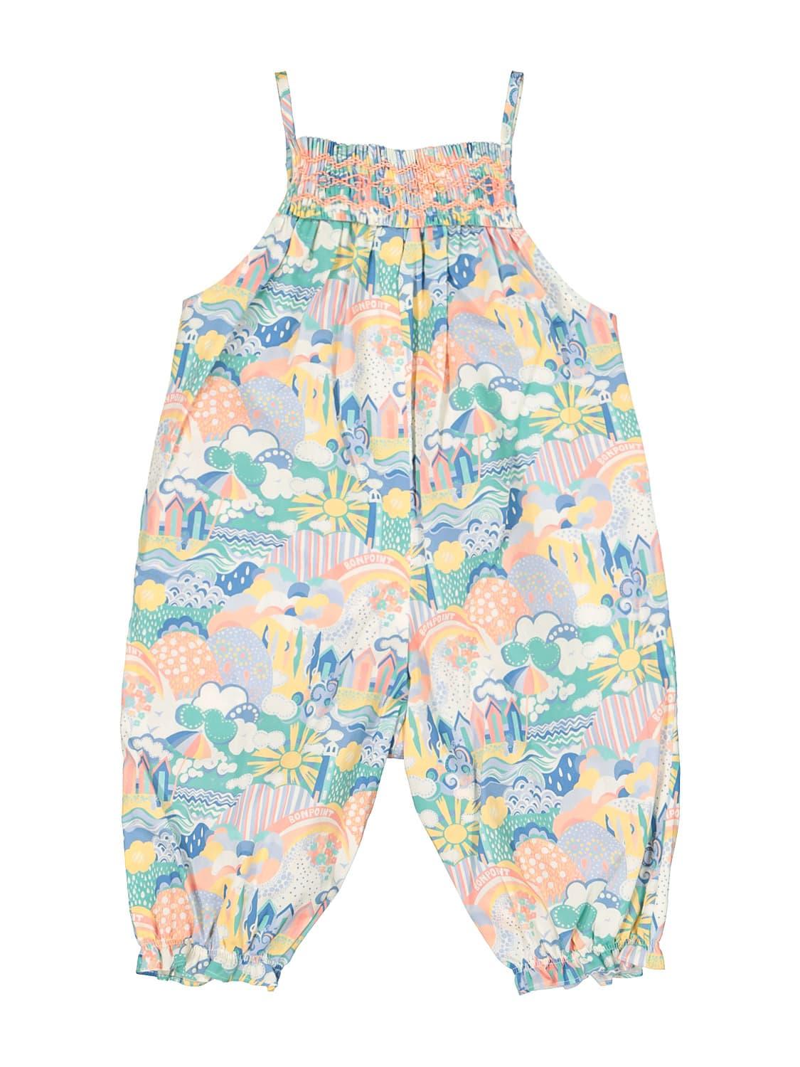 BONPOINT overall HOLIDAY POP Blue for girls | NICKIS.com