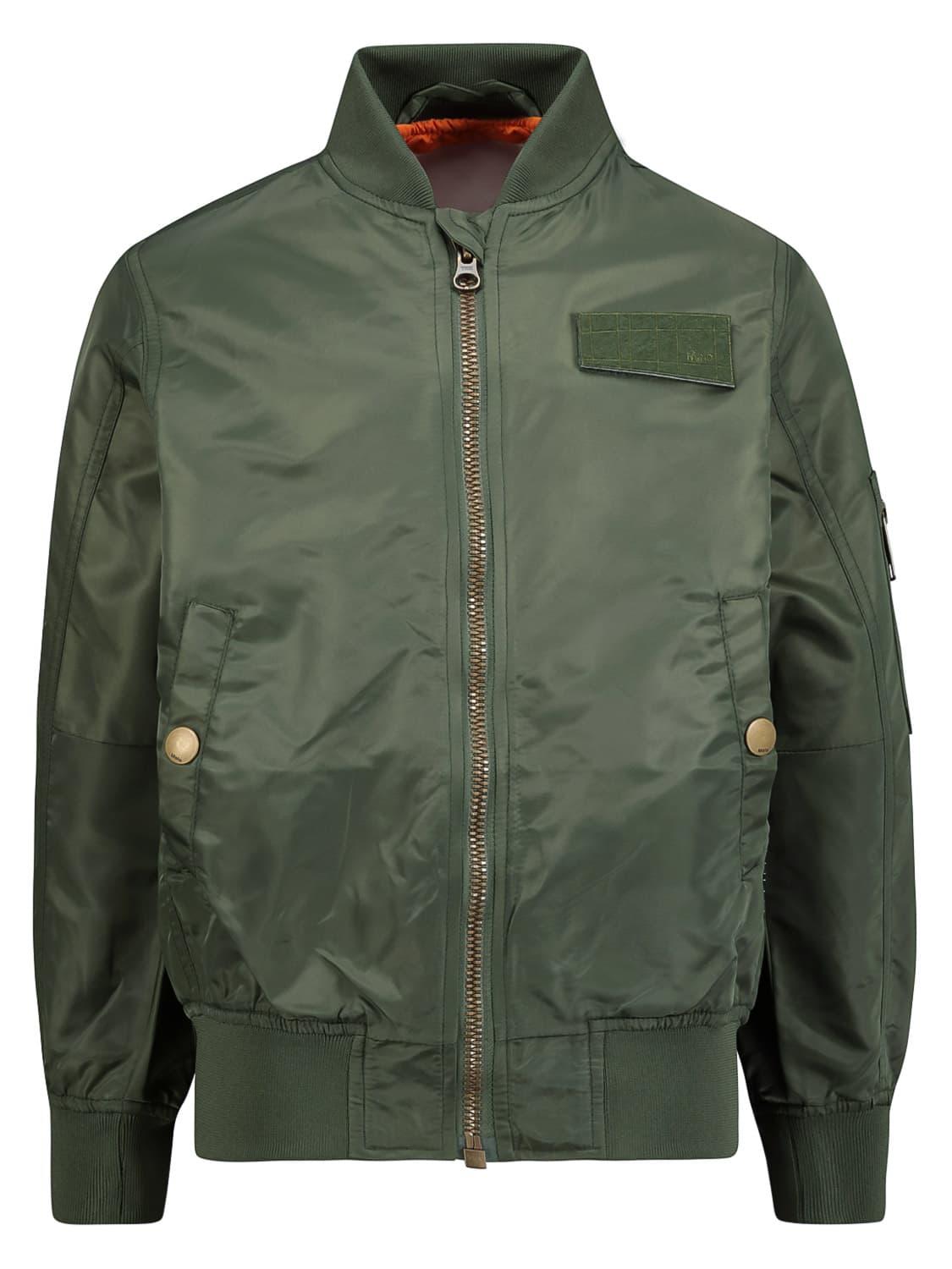 MOLO jacket Hiker Green for boys | NICKIS.com