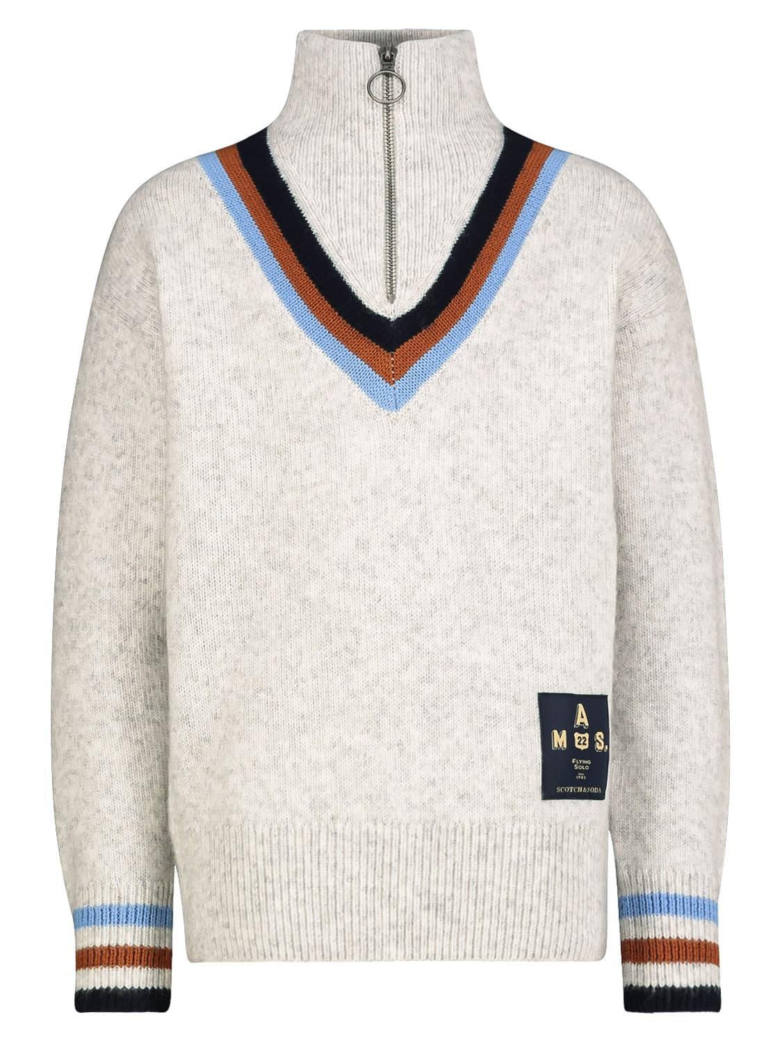 SCOTCH & SODA Sweaters Grey for boys | NICKIS.com