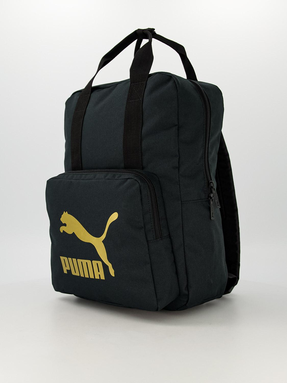 PUMA backpack Originals Urban Tote Black | NICKIS.com