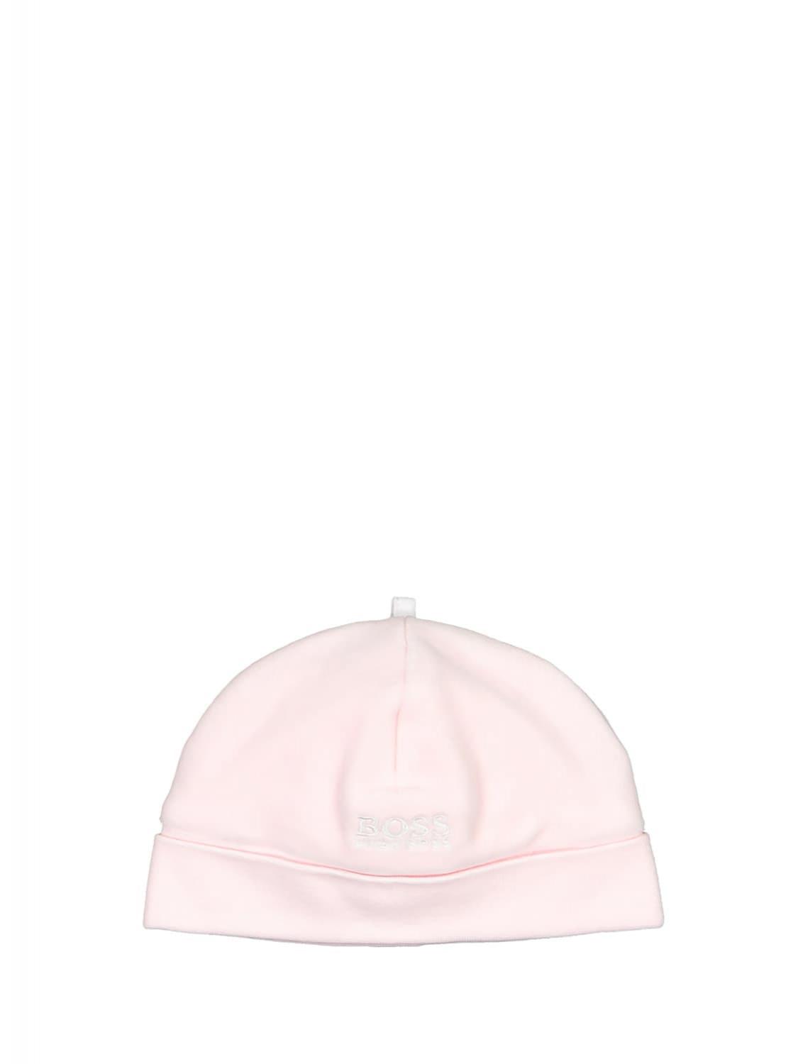 BOSS beanie Pink for girls | NICKIS.com