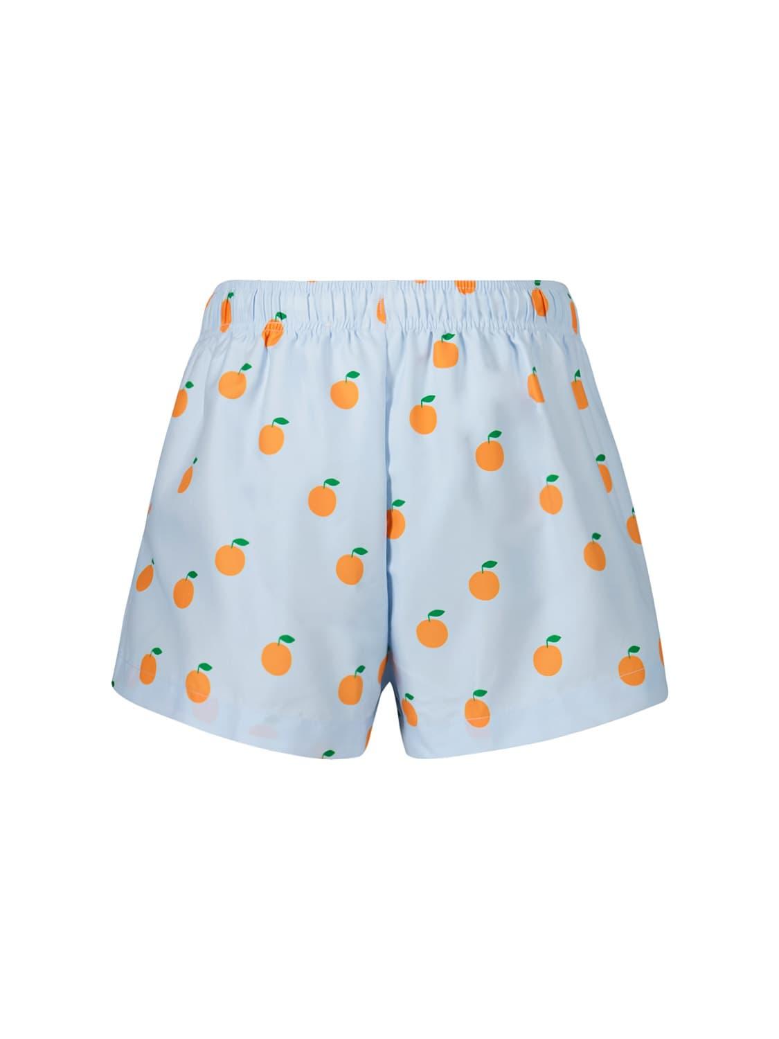 TINYCOTTONS Shorts ORANGES Blue for boys | NICKIS.com