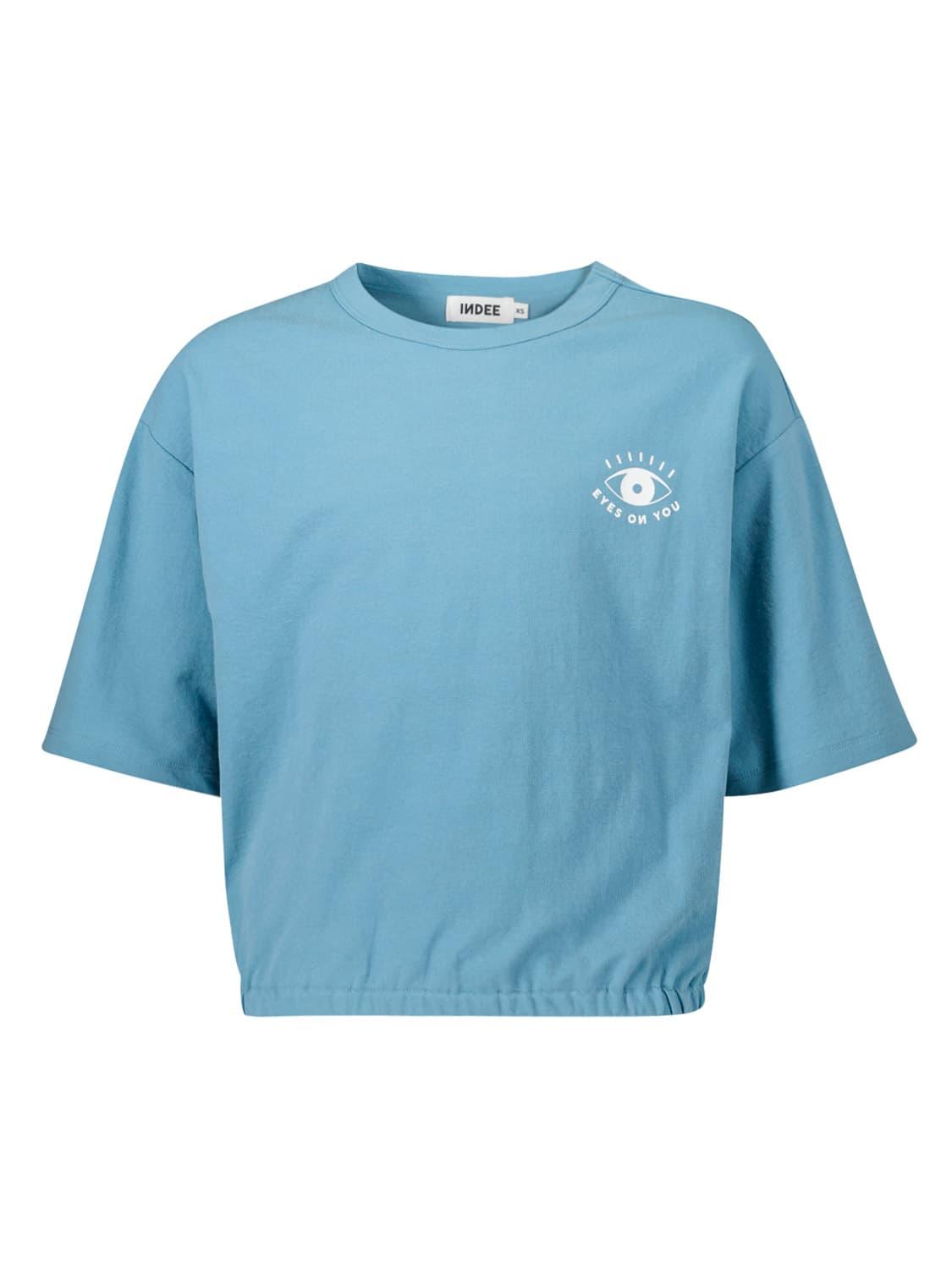 INDEE t-shirt Blue for girls | NICKIS.com