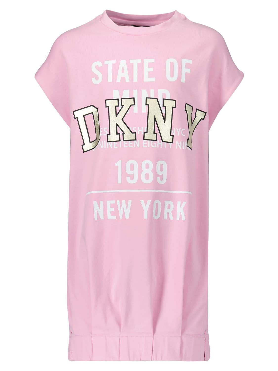 DKNY dress Pink for girls | NICKIS.com