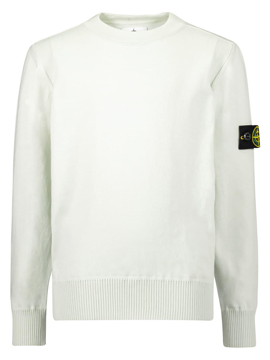 STONE ISLAND JUNIOR Sweaters Green for boys | NICKIS.com
