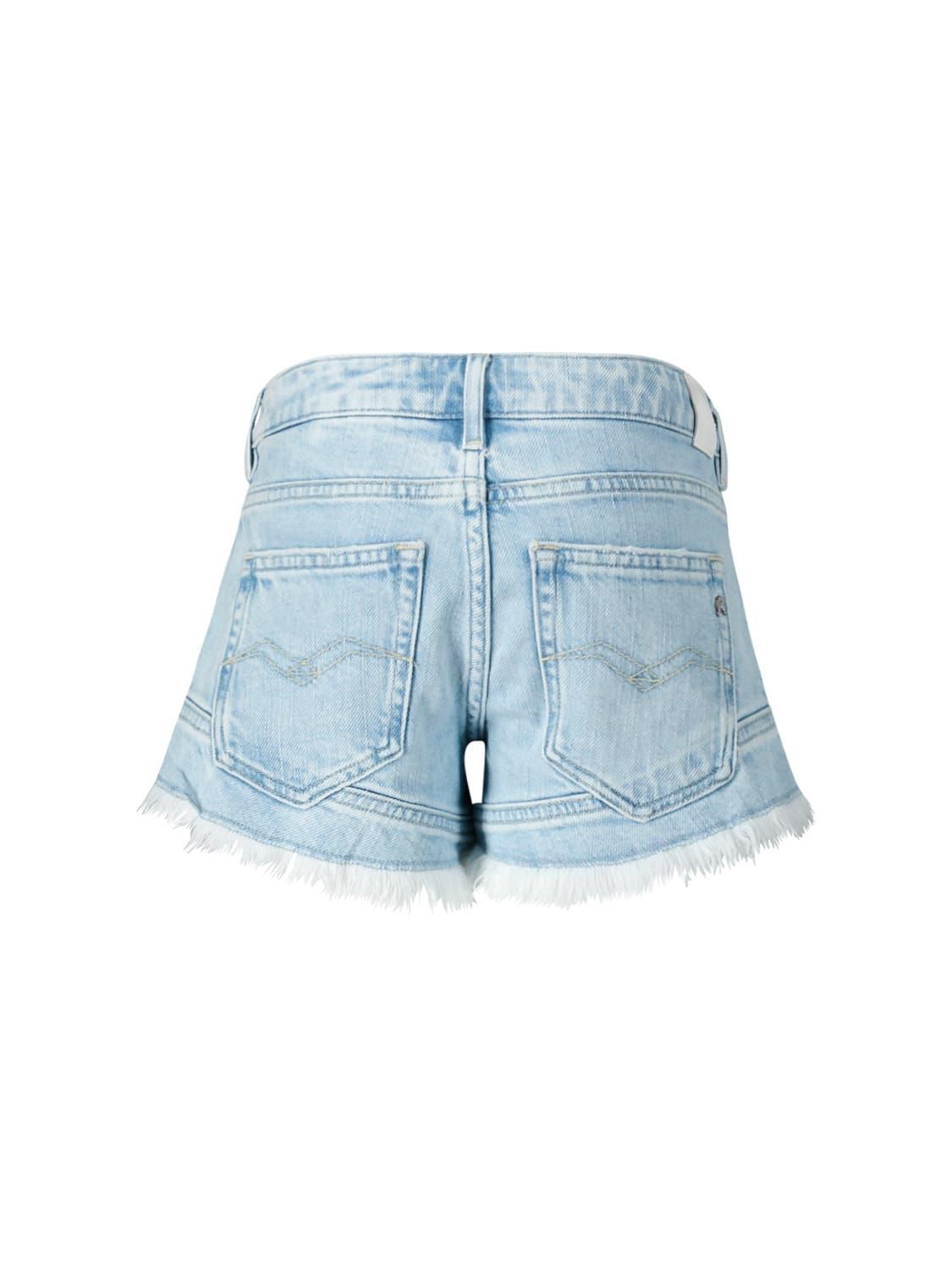 REPLAY & SONS Shorts JERIN Blue for girls | NICKIS.com