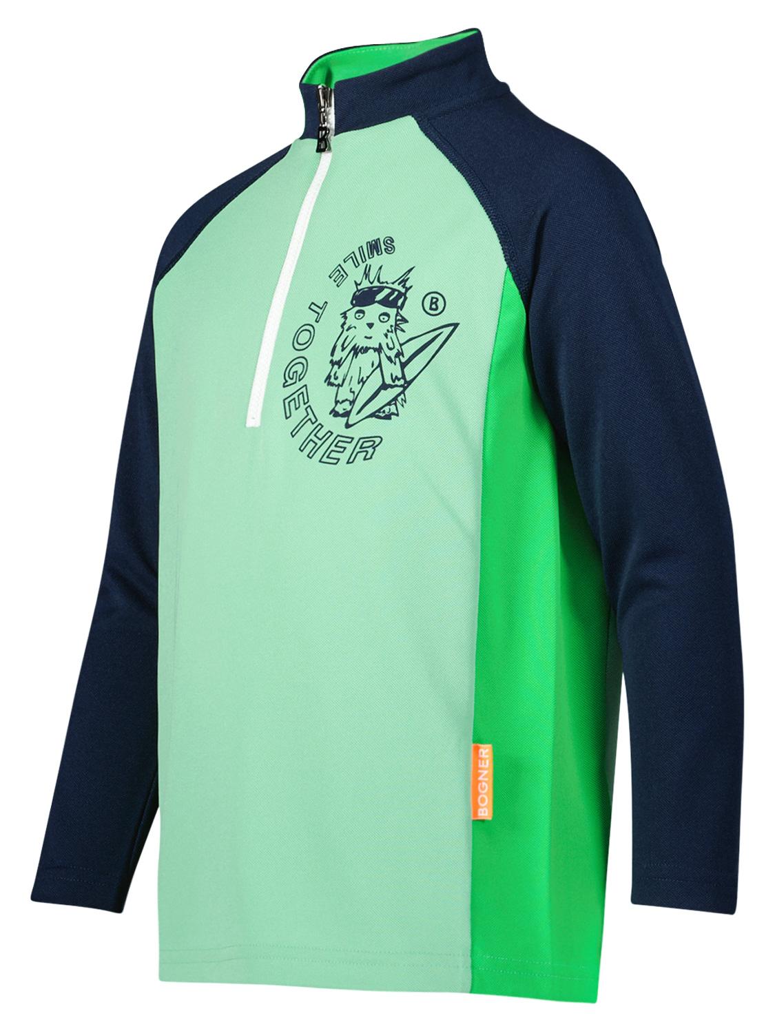 BOGNER long-sleeve IKE Green for girls | NICKIS.com