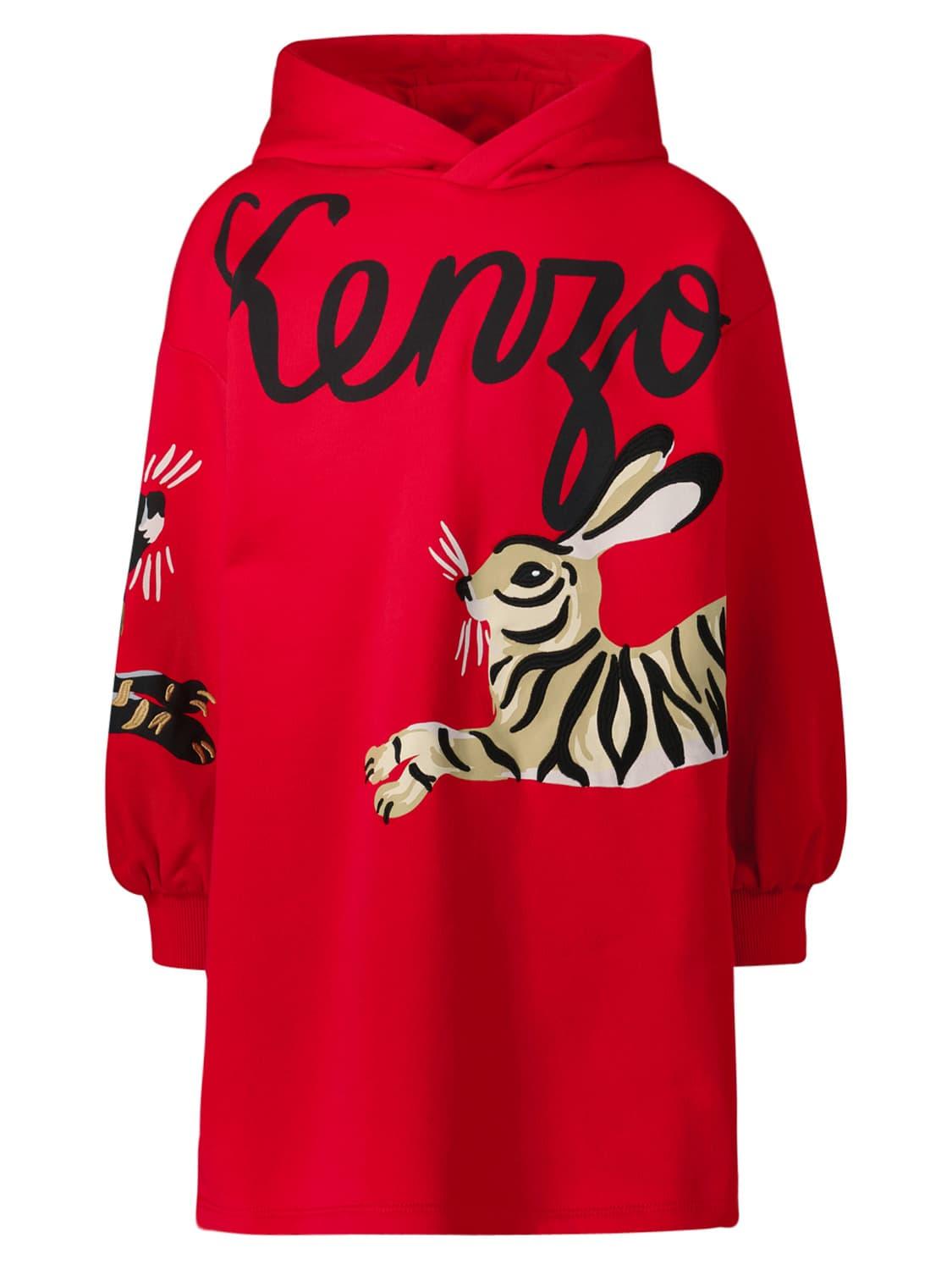 KENZO KIDS dress Red for girls | NICKIS.com