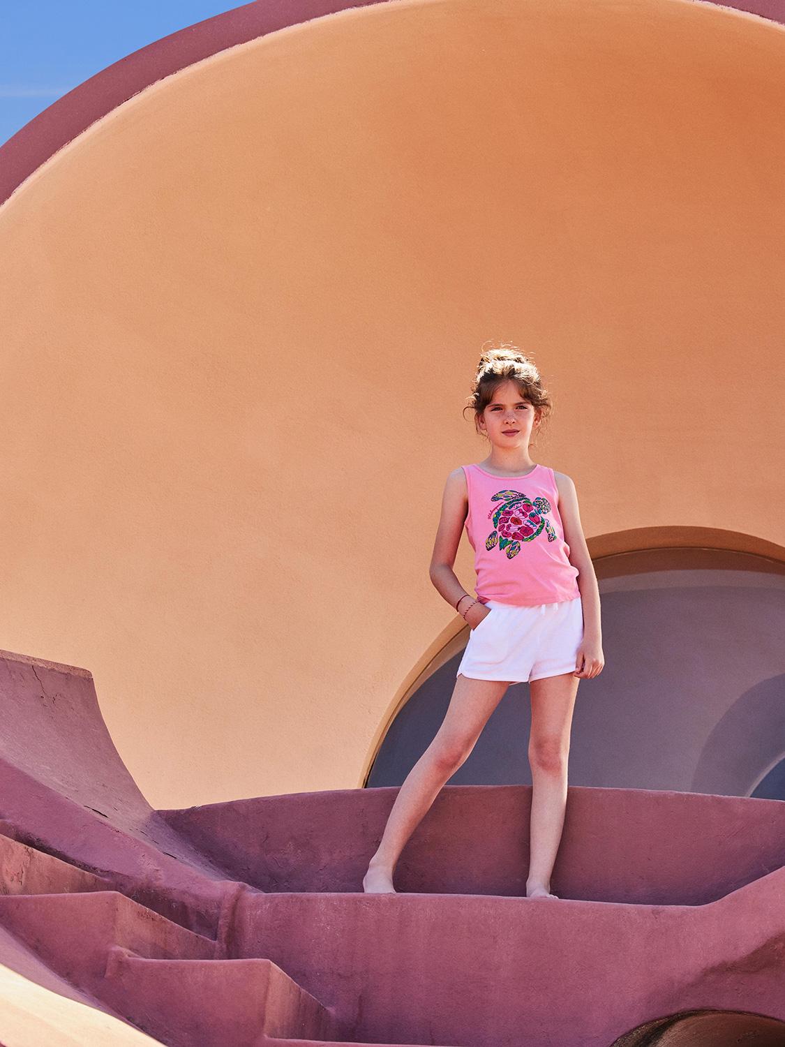 VILEBREQUIN top GUERANDE Fuchsia for girls | NICKIS.com