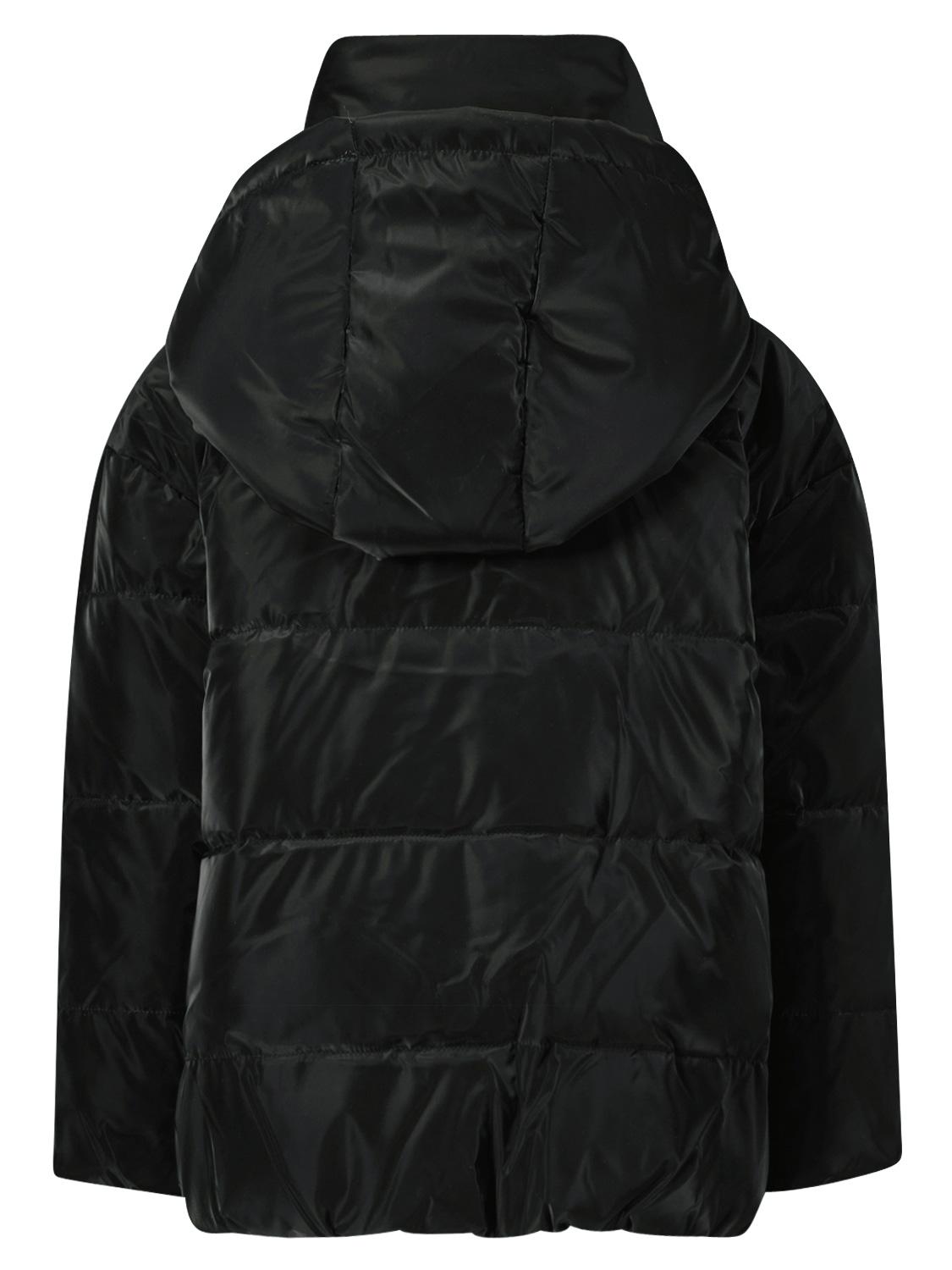 KARL LAGERFELD winter jacket Black for girls | NICKIS.com