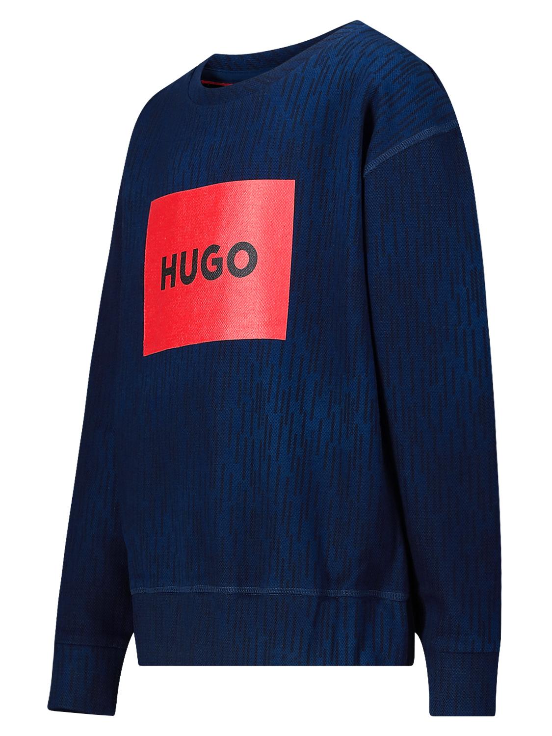HUGO Sweaters Navy for boys | NICKIS.com