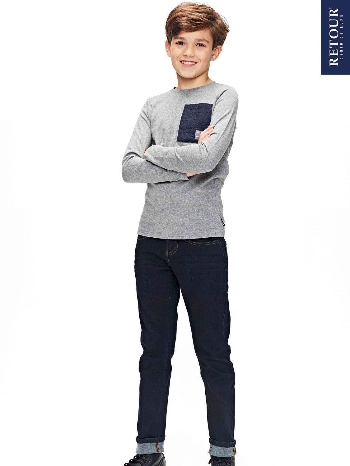 RETOUR JEANS long-sleeve Lance Grey for boys | NICKIS.com