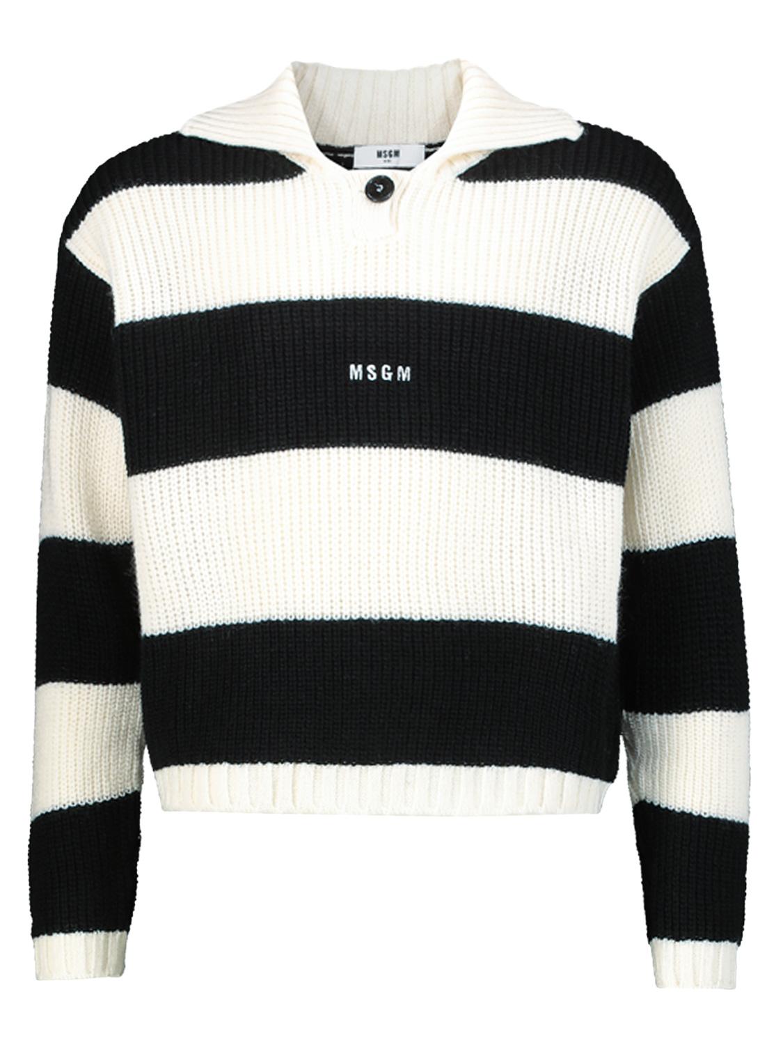 MSGM Sweaters Black for girls | NICKIS.com